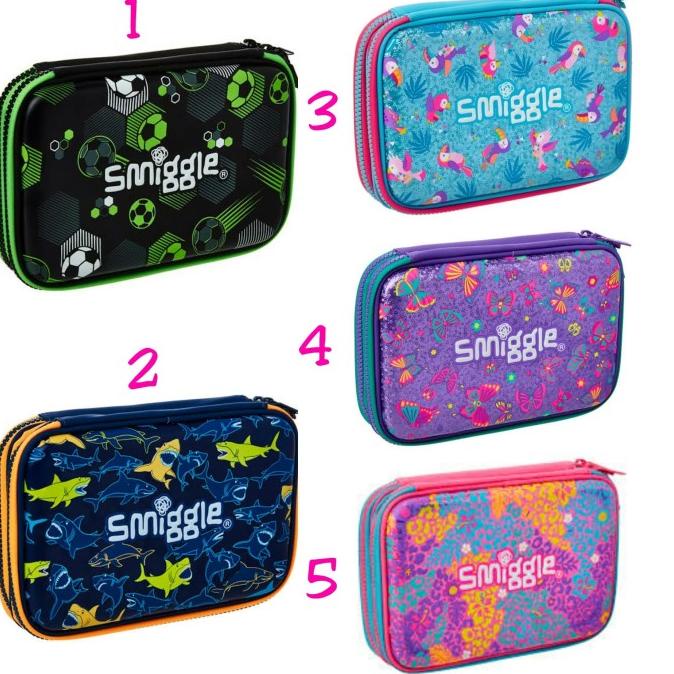 Smiggle Tropi Cool Double Up Hardtop Pencil Case Original | Shopee Malaysia