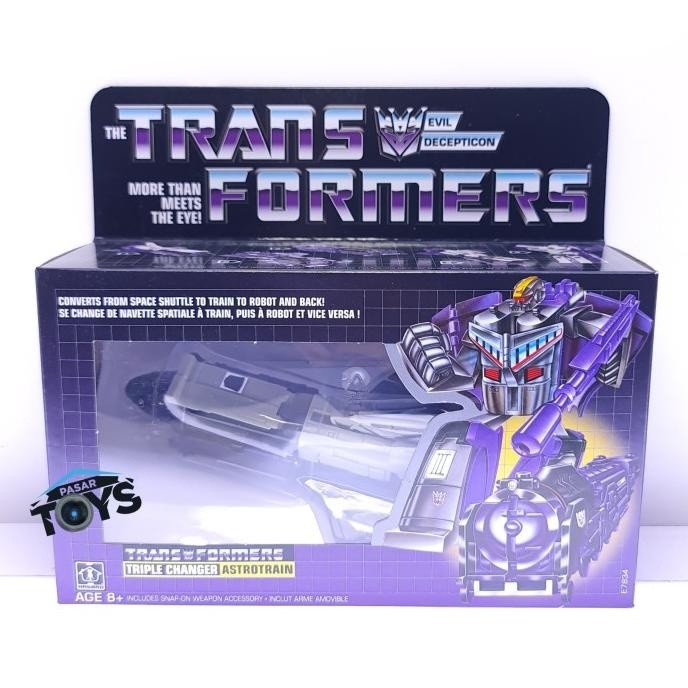 Transformers Astrotrain G1 Reissue Triple Changer | Shopee Malaysia