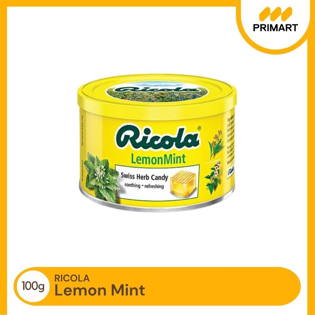 Ricola Lemon Mint Throat Relief Candy 100g | Shopee Malaysia