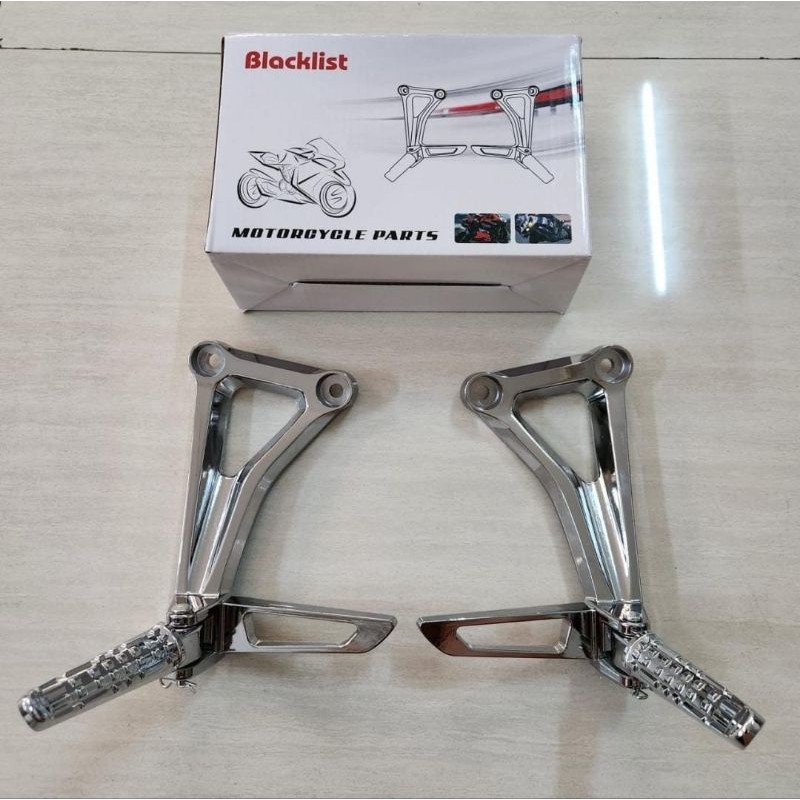 Foot STEP/ UNIVERSAL Rear STEP FOOT All Big Motorcycles HONDA YAMAHA ...