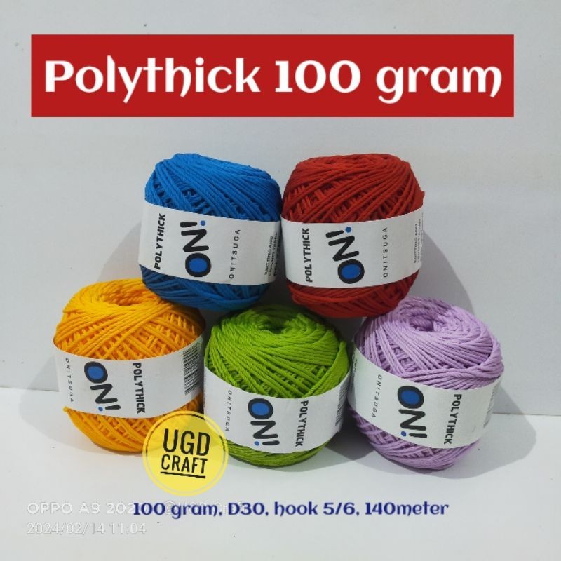 POLYTHICK Poly THICCCCCCCCCCCCK / Knitting Yarn | Shopee Malaysia