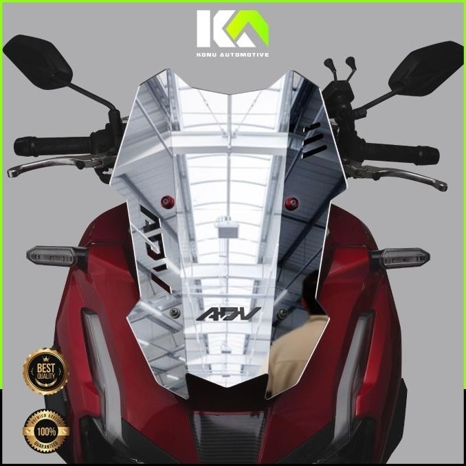 HITAM New - WINDSHIELD ADV 150 160 High MODEL Front Shield VISOR HONDA ...