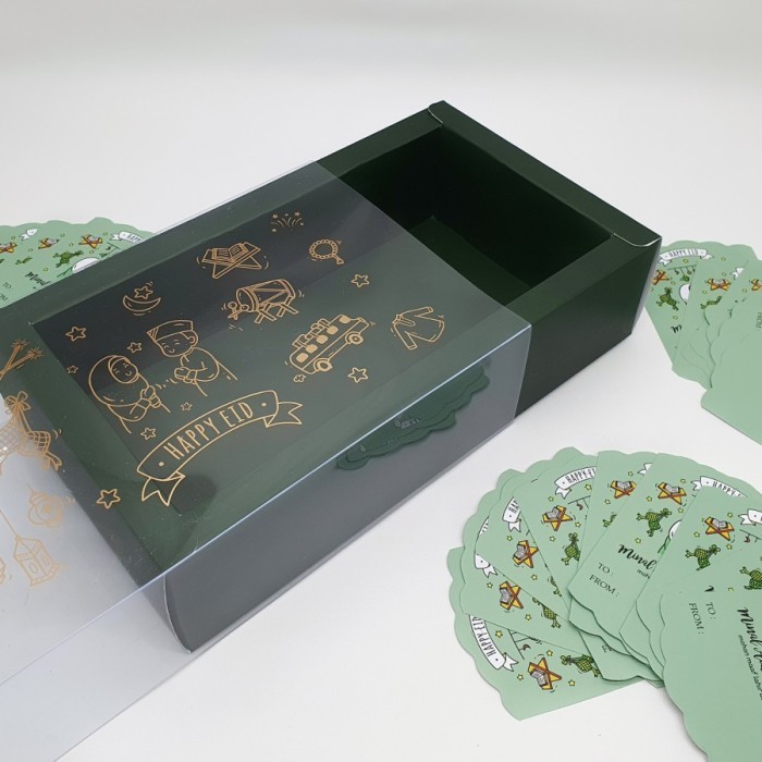 Box Roll Cake Parcel Lebaran 22x11x6cm Dus Packaging Mika Idul FItri ...