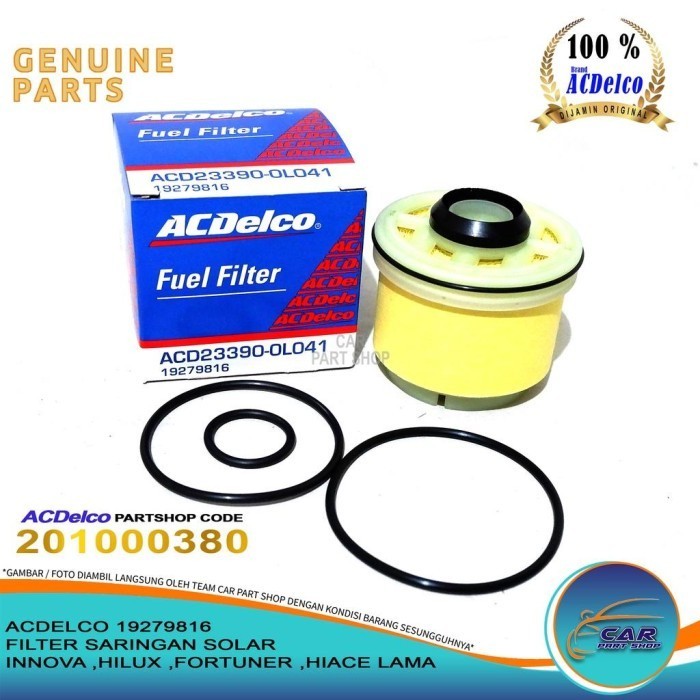 Original Dmax D-Max Acdelco Diesel Filter Fuel Filter | Shopee Malaysia