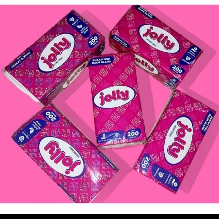 Facial Tissue Jolly 2ply 200 Sheet 200 Sheet Tissue Cafe Restaurant ...