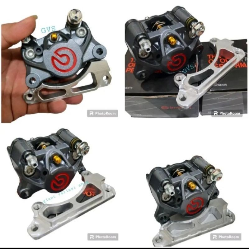 HONDA BEAT FRONT BIGLOGO CALIPER PACKAGE 2 PISTONS - VARIO - SCOOPY ...
