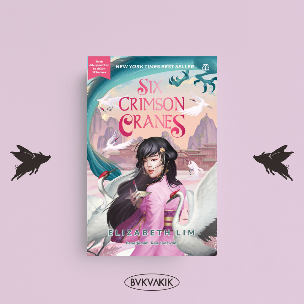 Six Crimson Cranes - Elizabeth Lim | Shopee Malaysia