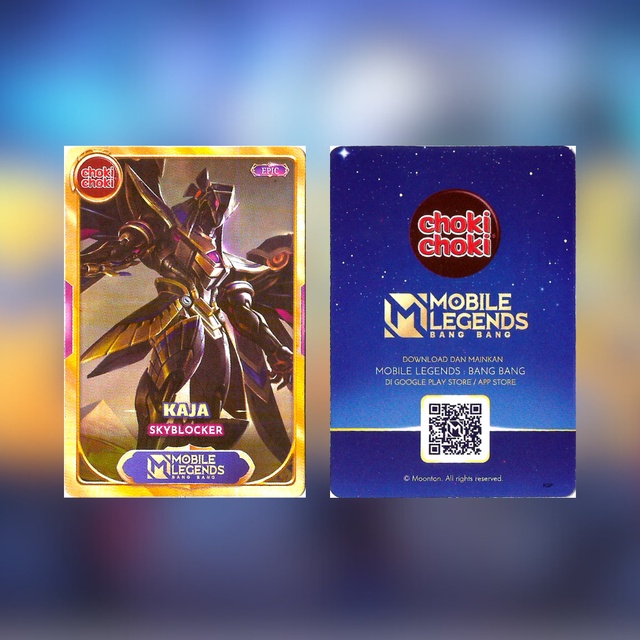 Mobile Legends Choki Choki Kaja Skyblocker card | Shopee Malaysia