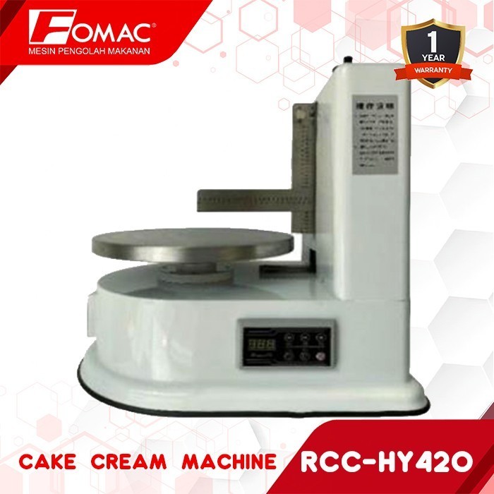 MESIN New!! RCC-HY420 Cake Cream Machine Cake Cream Leveling Machine ...