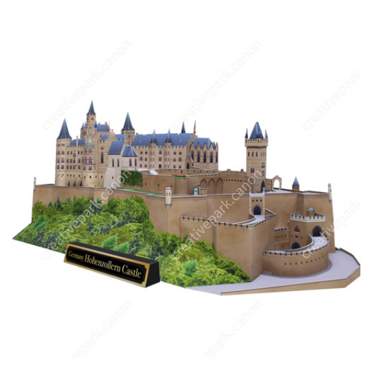 Hohenzollern Castle Germany papercraft Miniature World Heritage History ...