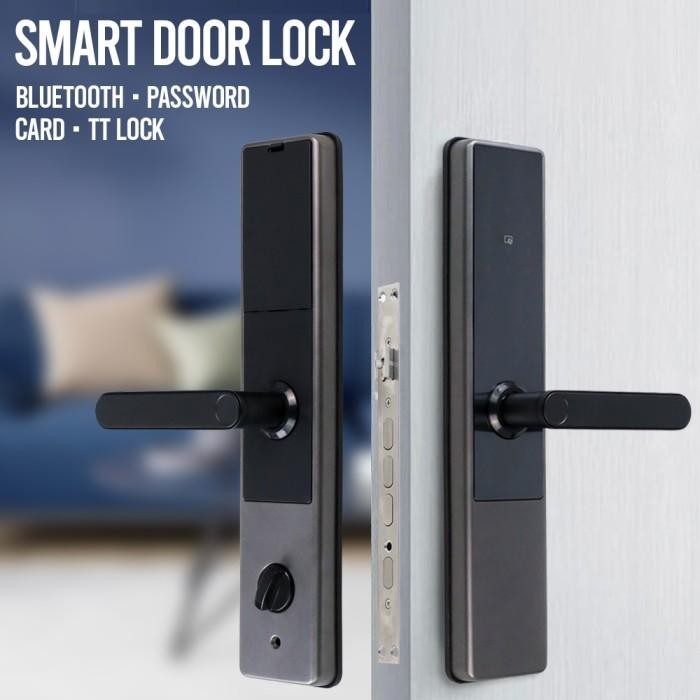 Smart DOOR LOCK BLUETOOTH PASSWORD CARD TTLOCK - A1 | Shopee Malaysia
