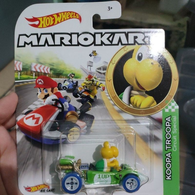 Hotwheels car mario kart koopa tloopa circuit special mario bros ...