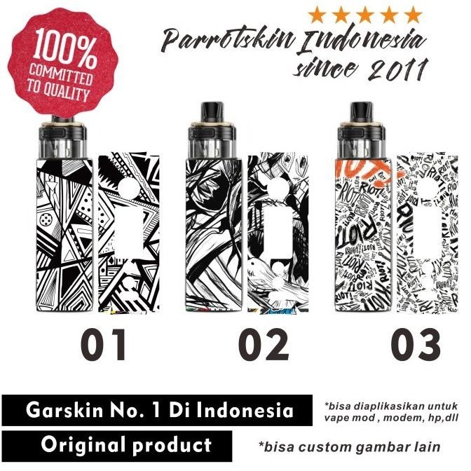 Garskin Skin Drag S Black White sticker edition CAN BE CUSTOM by ...