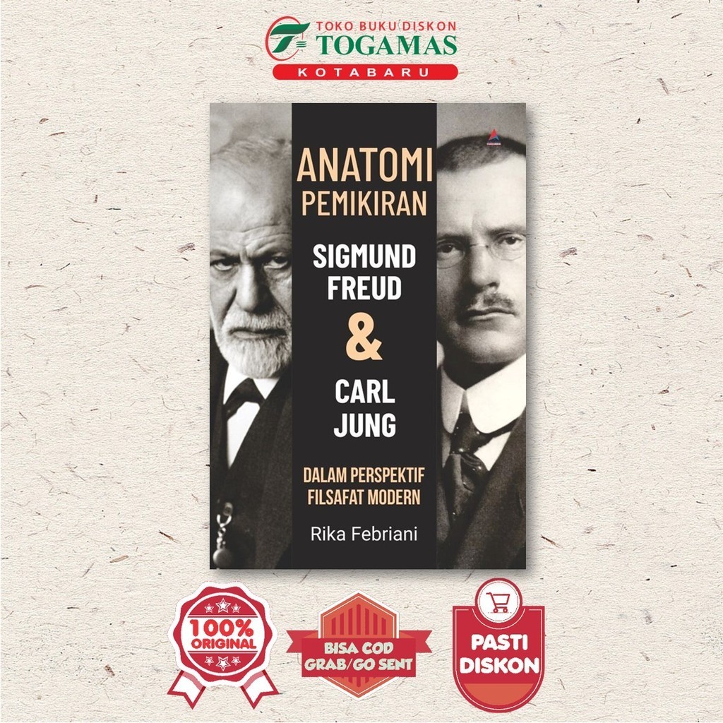 Anatomy Of Sigmud Freud & Carl Jung's Thoughts - Rika Tojironi | Shopee ...