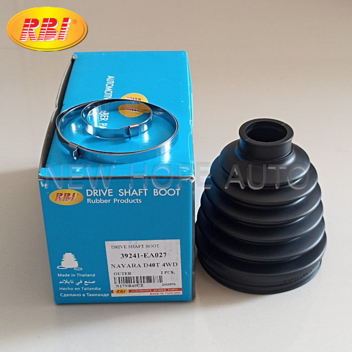 EA027 RBI Thailand Outer Axle Boot Nissan Navara Outer Drive Shaft ...