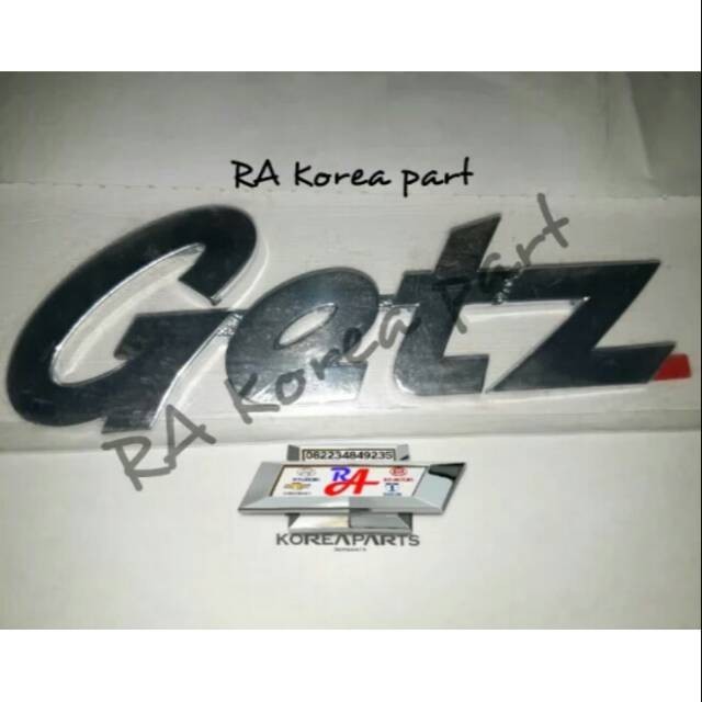 Getz Ori Hyundai Writing Emblem | Shopee Malaysia