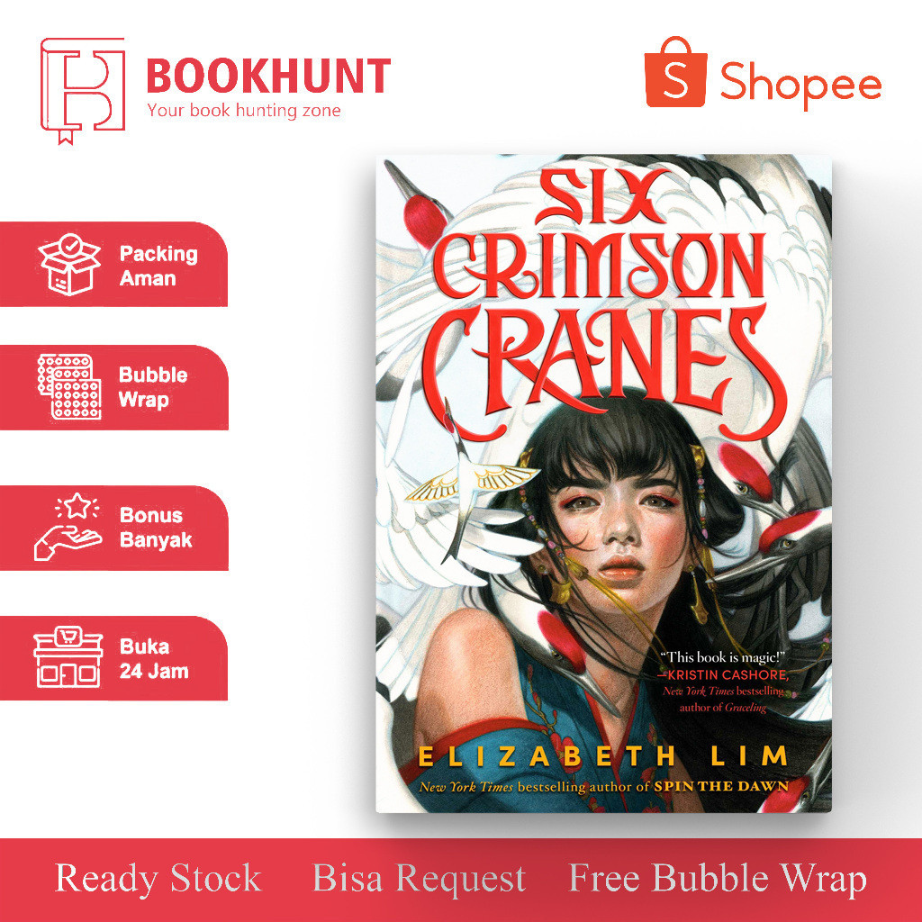 Six Crimson Cranes by Elizabeth Lim (English) | Shopee Malaysia