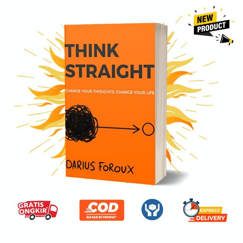 Think Straight by Darius Foroux (English) | Shopee Malaysia