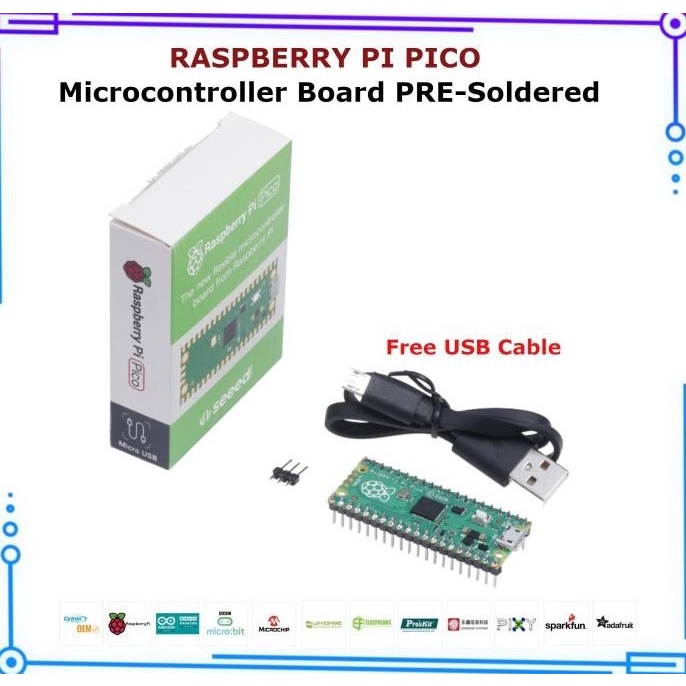 Quality Raspberry Pi Pico Microcontroller Board | Shopee Malaysia