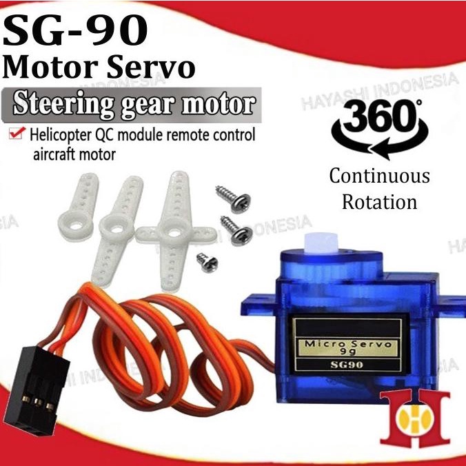 Motor Micro Mini Servo Tower Pro SG90 SG-90 9G Arduino Plastic Bearing | Shopee Malaysia