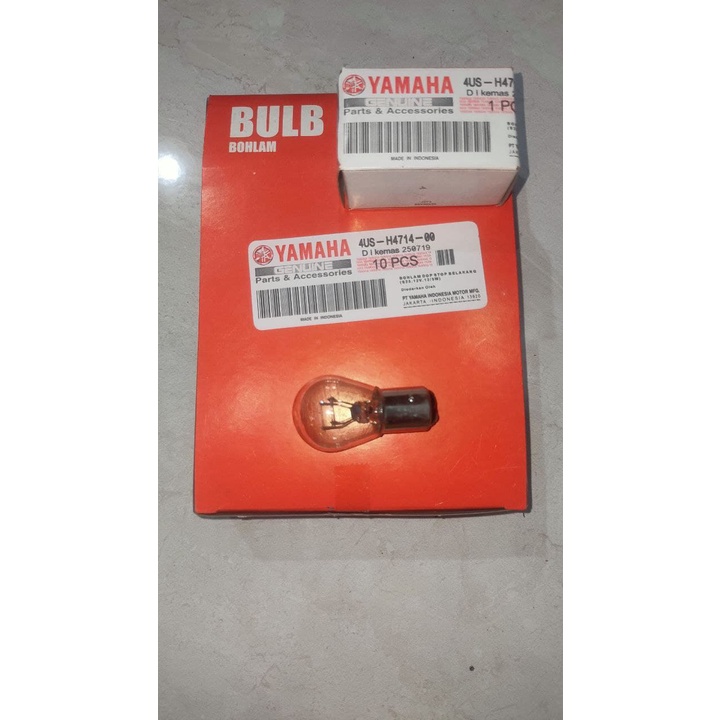 Yamaha Mio Vega Jupiter 12V 25W Universal Rear Stop Light Bulb | Shopee ...