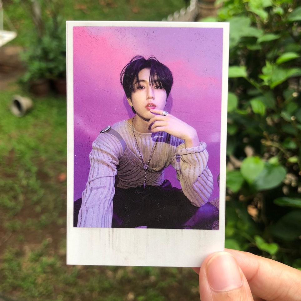 Han ING-star Rockstar Polaroid OFFICIAL Photocard PC Stray Kids SKZ ...