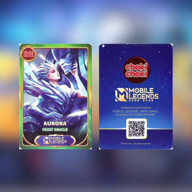 Mobile Legends Choki Choki Aurora Frost Oracle Card | Shopee Malaysia