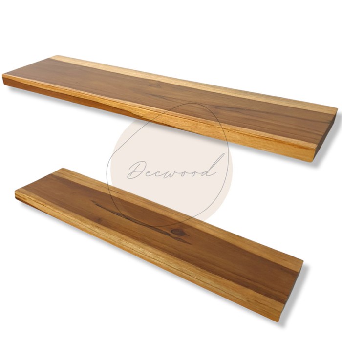 TEAK WOOD WALL SHELF / TEAK WOOD SHELF / TEAK WOOD | Shopee Malaysia