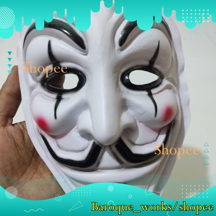 Anonymous JOKER CARNAVAL HELLOWEEN Mask 02 HIGHT CLASS Product ...