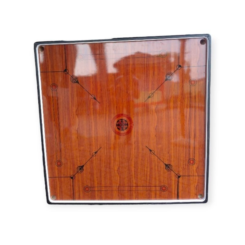 Large Carrom Table 120 Cm x 120 Cm Complete with Seeds and Crystals ...