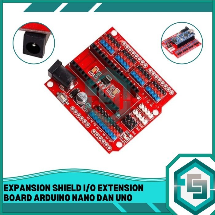 Expansion Shield I/O Extension Board Arduino Nano and Uno | Shopee Malaysia