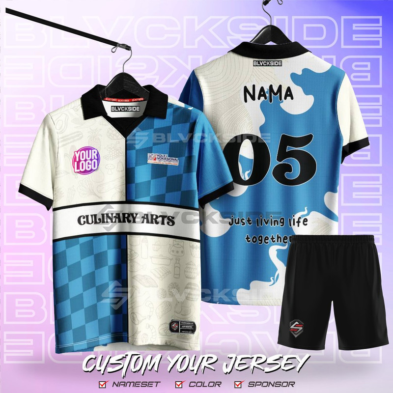 Futsal Class Unit Class Jersey retro vintage collar football volleyball ...