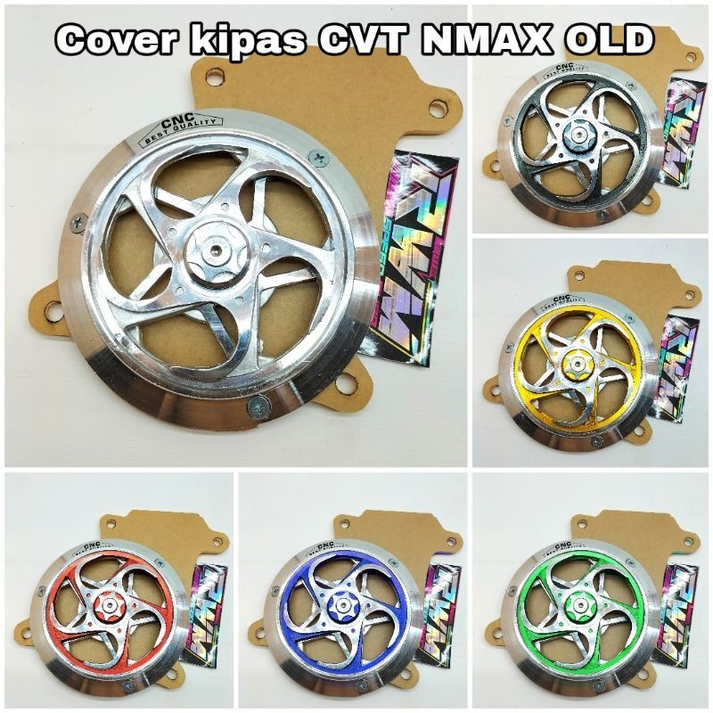 Cover Fan Cover CVT Nmax Old Set Spiner Crescent Motif CNC Yamaha Nmax ...