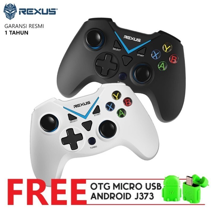 Rexus Gx100 Gamepad Wireless For Pc Android Ps | Shopee Malaysia