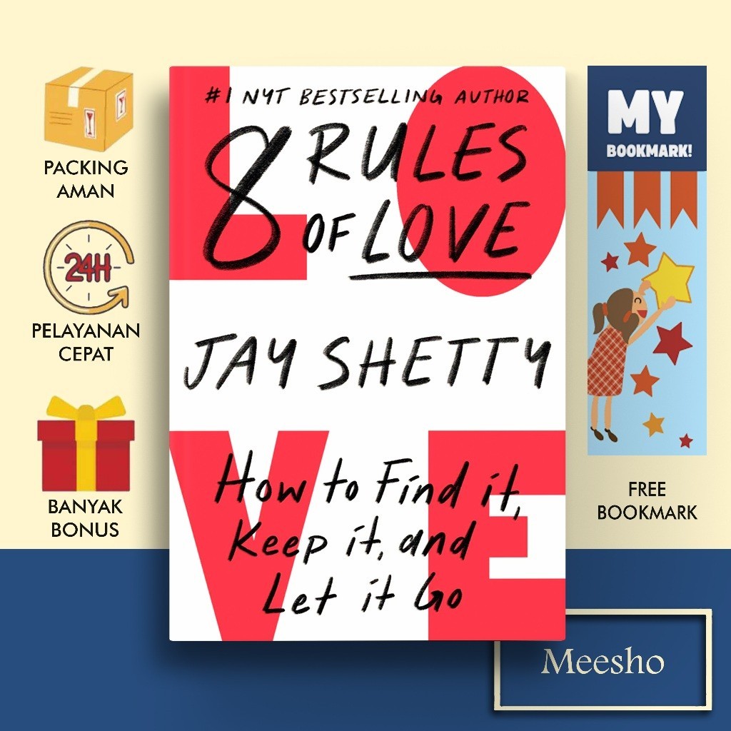 8 Rules of Love by Jay Shetty (English) | Shopee Malaysia