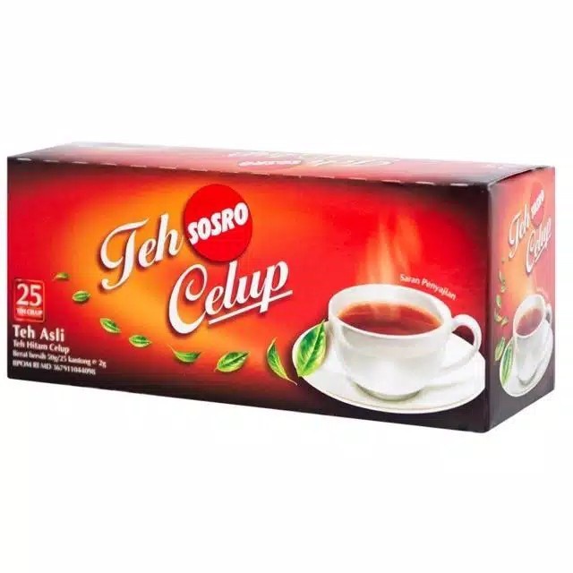 Sosro Tea Bags 25 Bags | Shopee Malaysia