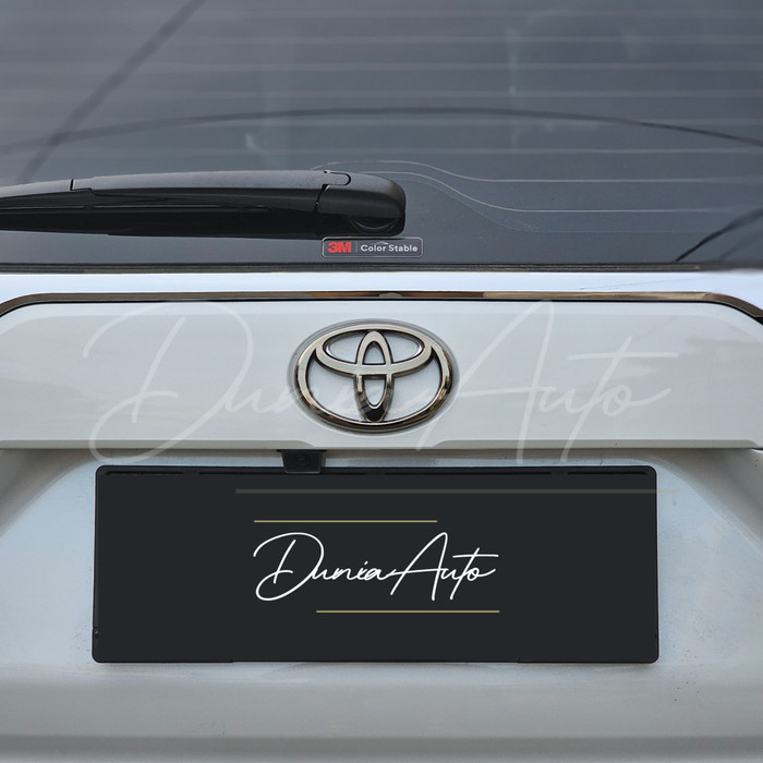 Toyota Innova Zenix 2022 Black Chrome Logo Emblem - Rear Up | Shopee ...