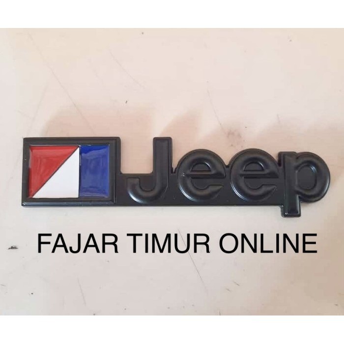Amc Jeep Cj Series Emblem | Shopee Malaysia