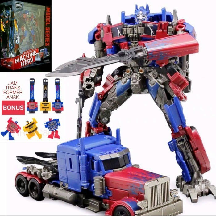 Transformers Optimus Prime Weijiang Oversize | Shopee Malaysia