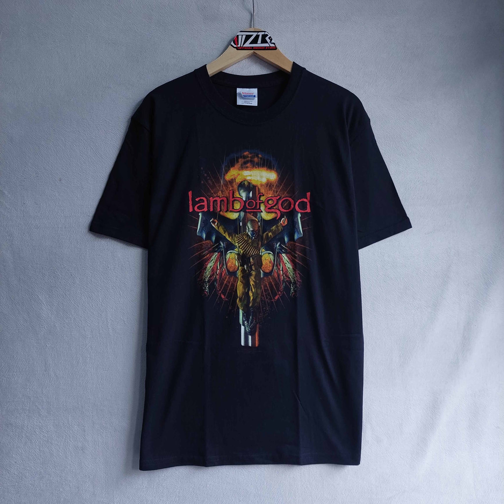 Official T Shirt Band LAMB OF GOD - CRUCIFIED SOLDIER Original | Shopee ...