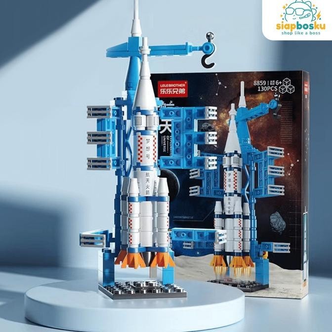 Diy ROCKET BLOCKS NANO BLOCK SPACE SHUTTLE ROCKET BRICKS SUSUN | Shopee Malaysia