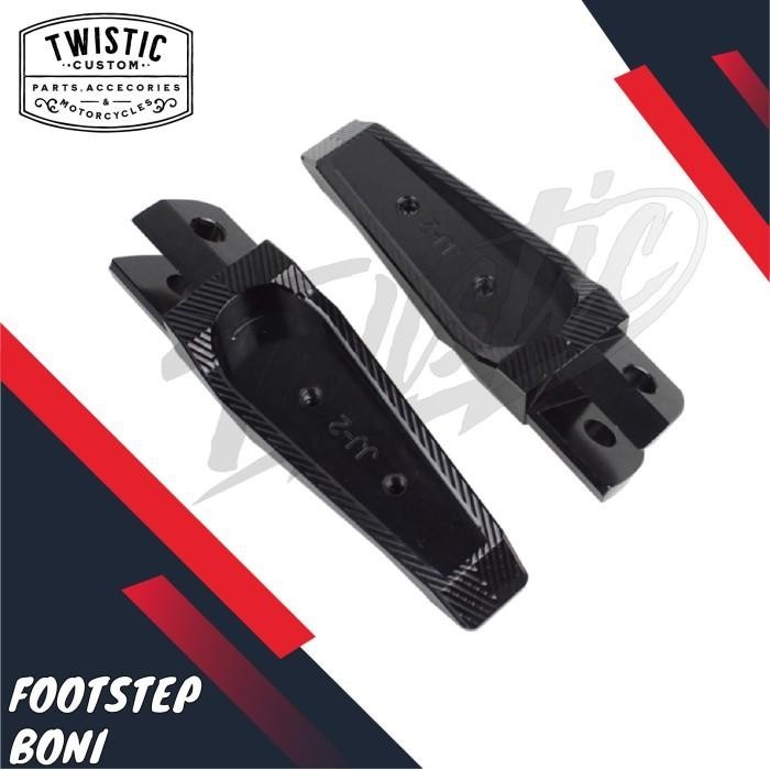 Footstep Footrest Foot Peg Front Rear Motorcycle Boni Sporty Edition ...