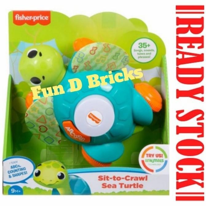 Fisher Price Linkimals Sit To Crawl Sea Turtle | Shopee Malaysia