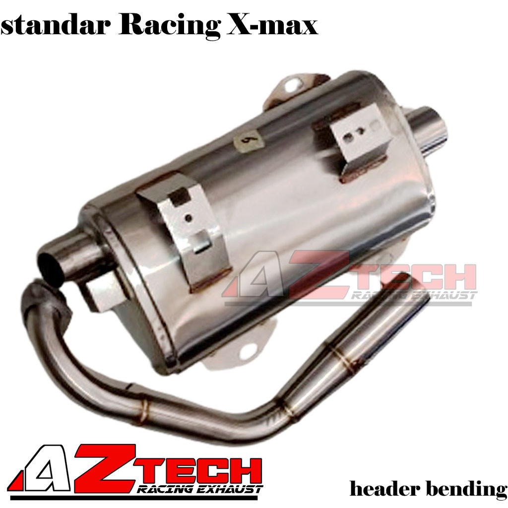 Xmax Standard Racing Exhaust Ori Model Cool Bass Sound Inlet 50 mm Pnp ...