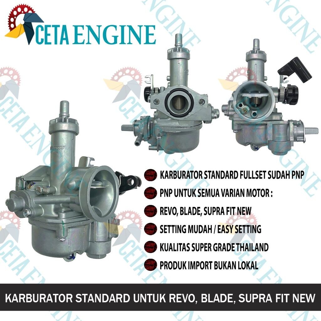 Standard Carburetor REVO ABSOLUTE BLADE 110 115 125 REVO FIT KHARISMA ...