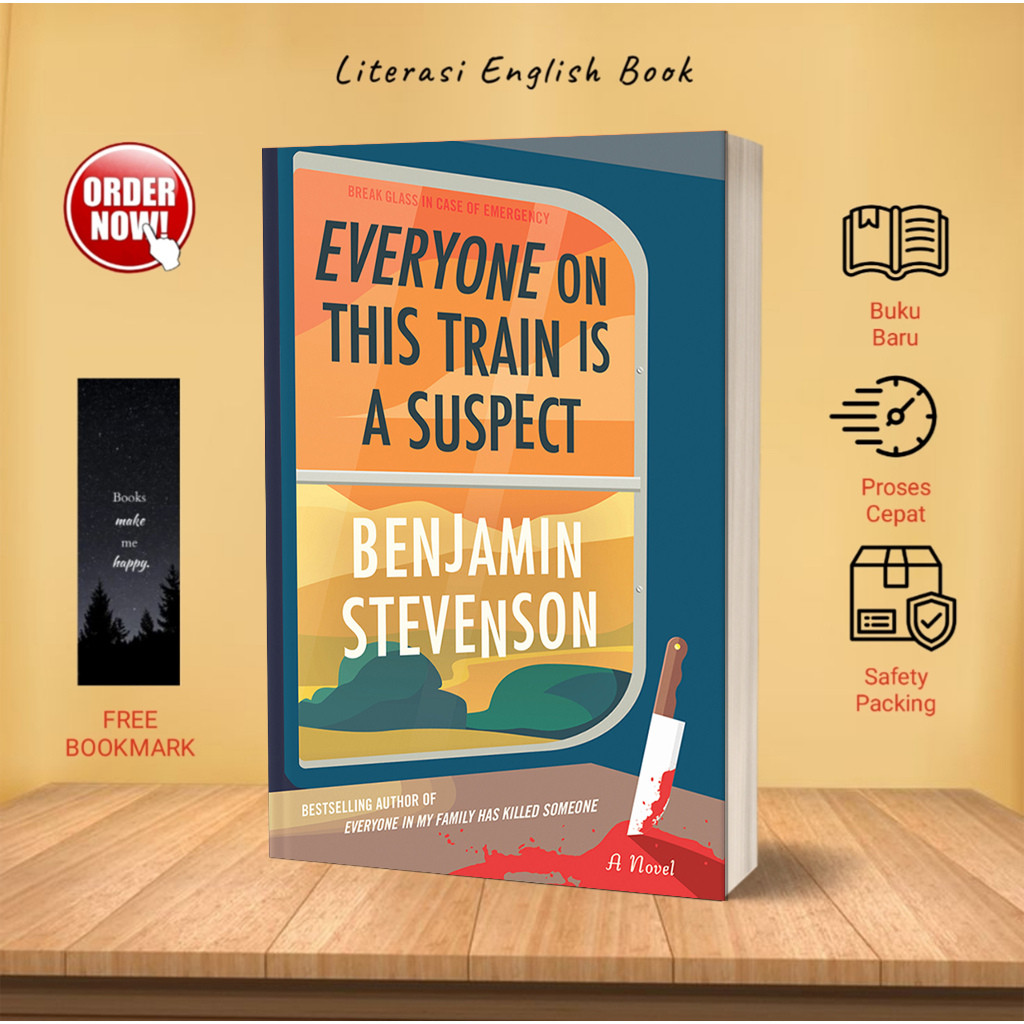 Everyone on This Train Is a Suspect by Benjamin Stevenson (English ...