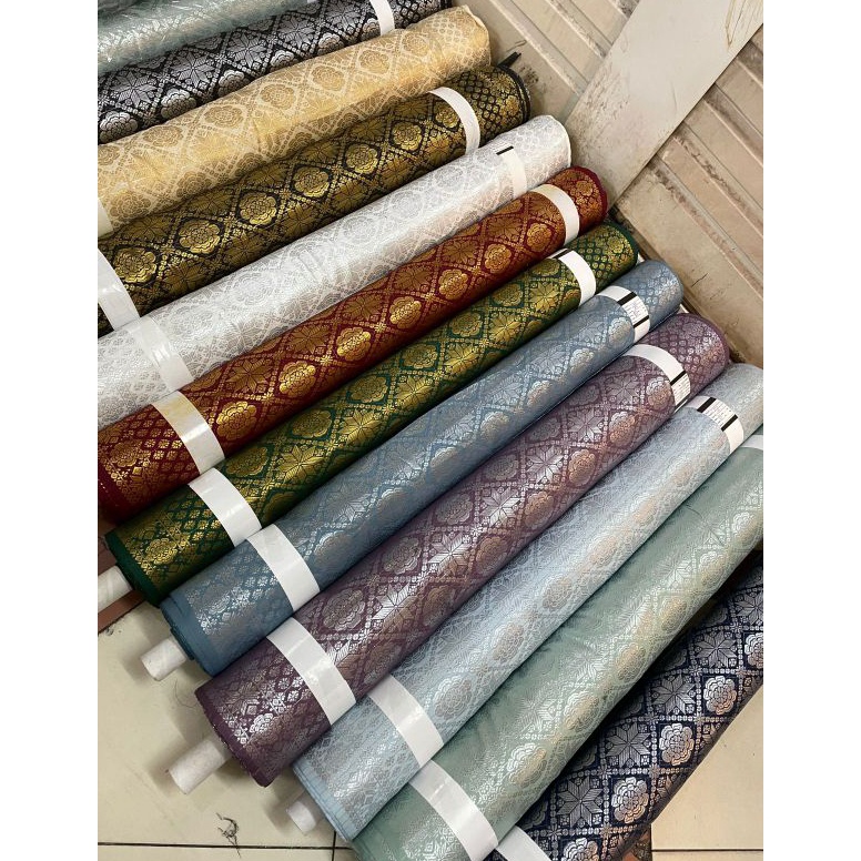 > Songket Material/songket Fabric/Meter songket/Woven songket/palembang ...