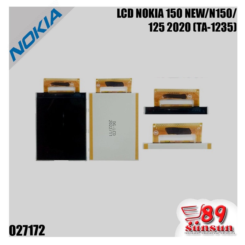 Lcd NOKIA 150 NEW/N150/125 2020 (TA-1235) | Shopee Malaysia