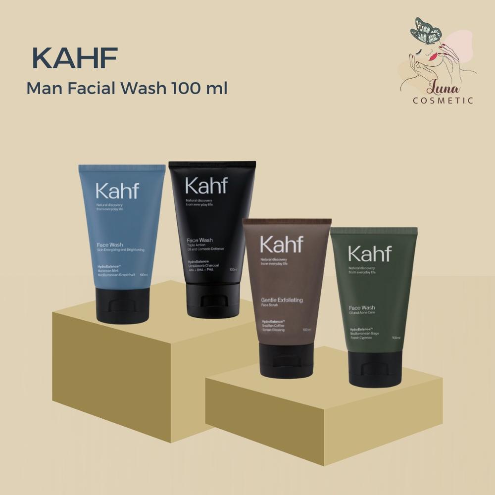 Contemporary - KAHF Man Facial Wash 50ml 100 ml / Men's Facial Wash ...