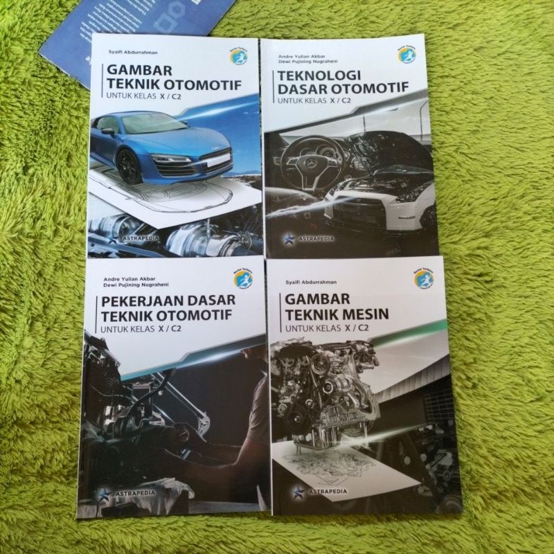 MESIN Original AUTOMOTIVE ENGINEERING DRAWING BOOK BASIC AUTOMATIVE ...